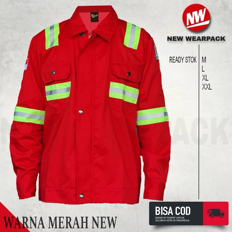 Jual Wearpack/K3/APD/Baju/Safety/Keselamatan/Lengan Panjang | Shopee ...