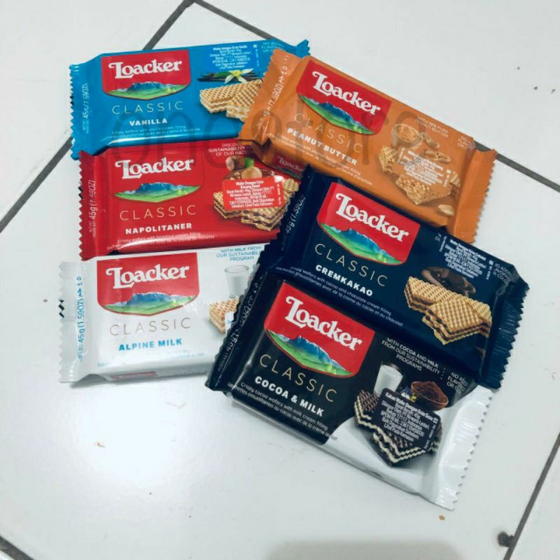 Jual Loacker Wafer Terlengkap & Harga Terbaru Juni 2026 | Shopee Indonesia