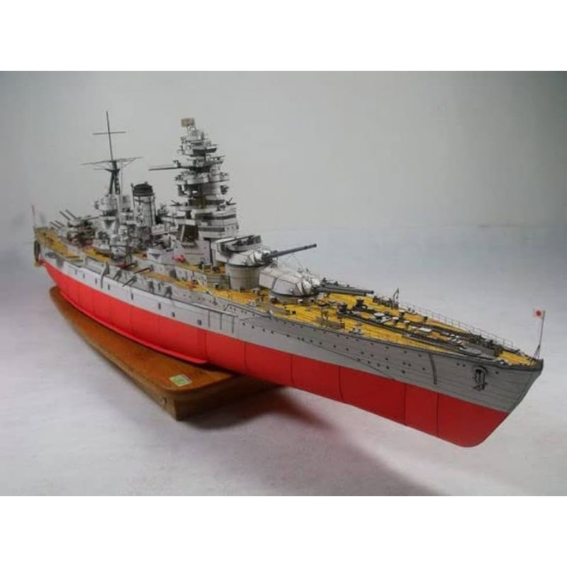 Jual Pola papercraft kapal perang Nagato skala 1:200 (SM-27) | Shopee ...