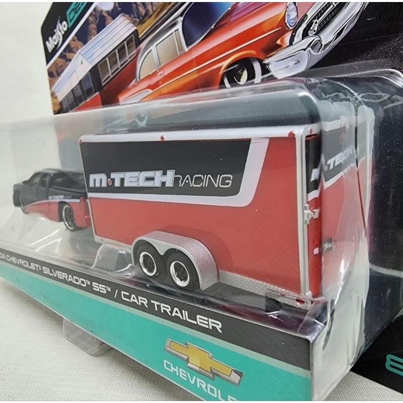Jual Diecast Car Trailer 2004 Chevrolet Silverado SS Maisto Tow & Go ...