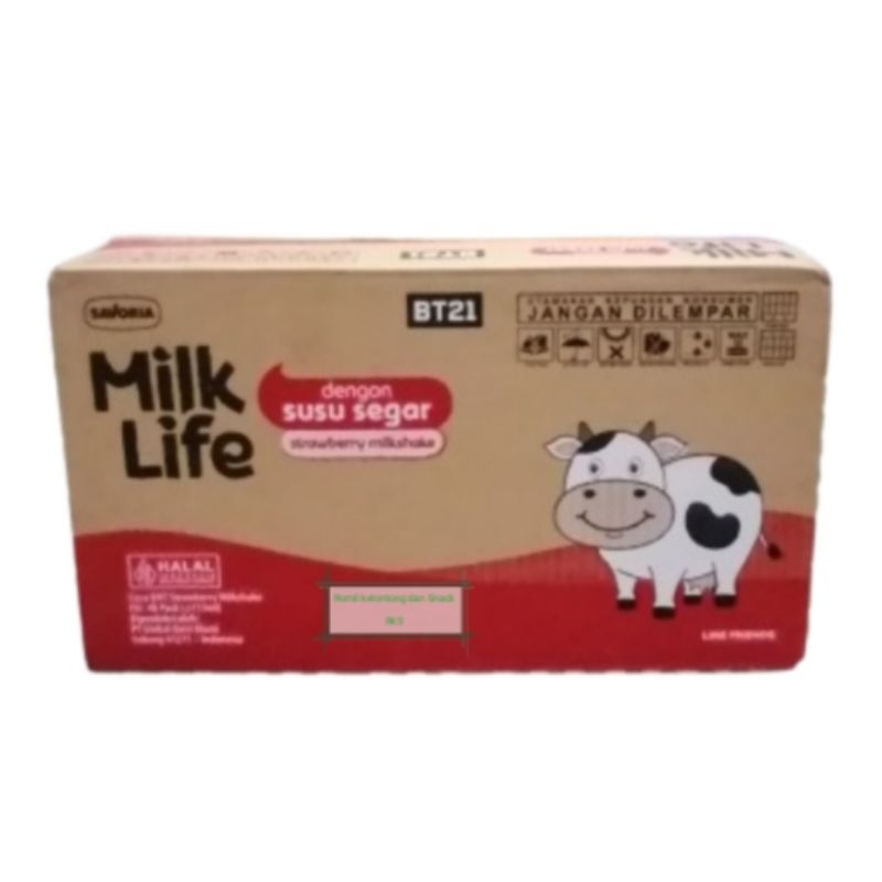 Jual MILK LIFE SUSU UHT BT21 115ML 1DUS ISI 40PCS | Shopee Indonesia