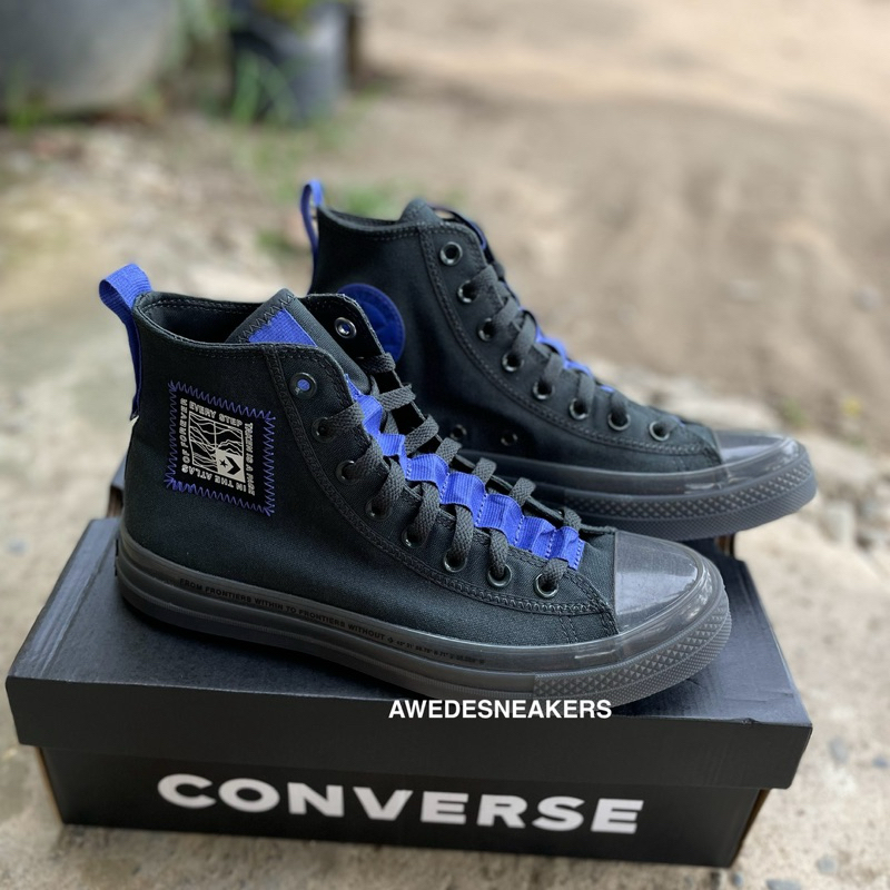 Jual Converse Ctas Cx Explore high Black Original 100% | Shopee Indonesia
