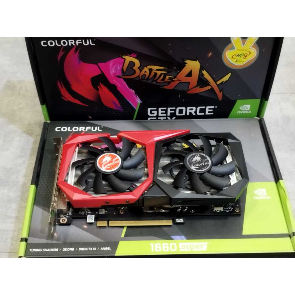 Jual COLORFUL GTX 1660S SUPER 6GB 192BIT DDR6 LIKE NEW | Shopee Indonesia