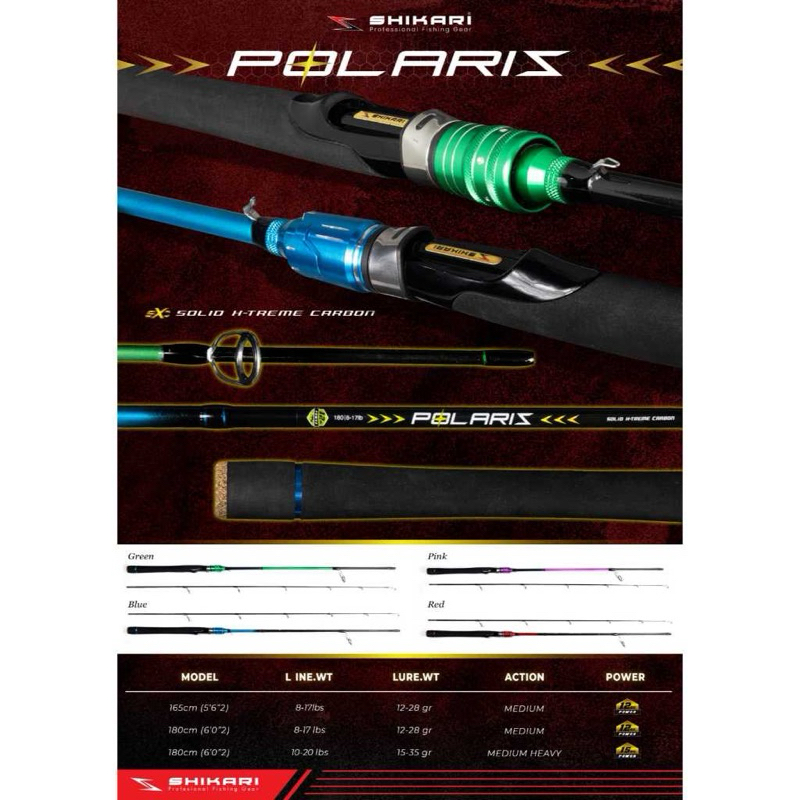 Jual JORAN SHIKARI POLARIS 165 180 CM XTREME CARBON SOLID | Shopee ...