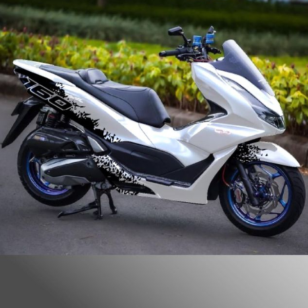 Jual stiker decal full body striping motor honda pcx design sticker ...