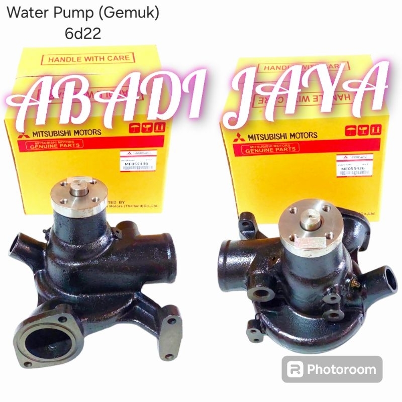 Jual WATER PUMP / POMPA AIR MITSUBISHI FUSO 6D22 GEMUK ORIGINAL ...