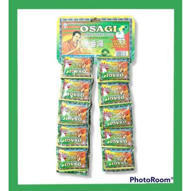 Jual osagi hijau isi 20 sachet | Shopee Indonesia