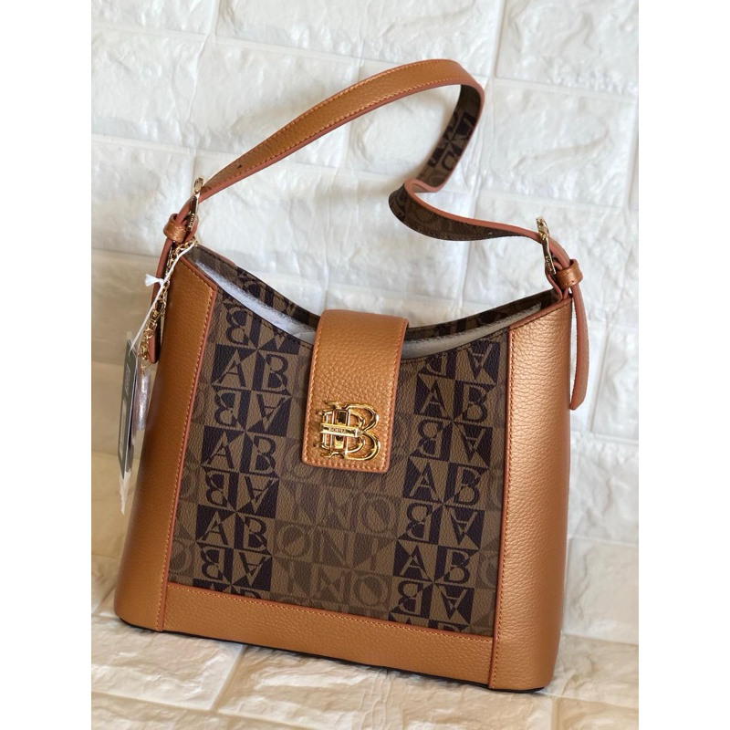 Jual Tas Bonia original Authentic monogram gradasi model sandang ...