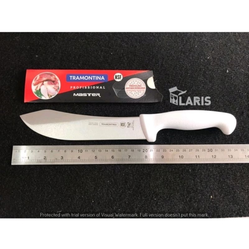 Jual Pisau Butcher Bullnose Sembelih 8 inch Ori Brazil Tramontina ...