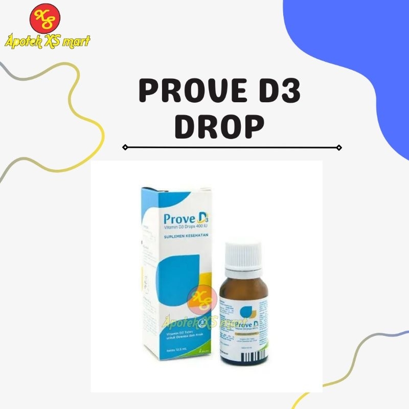 Jual PROVE D3 DROP - MEMBANTU MEMENUHI KEBUTUHAN VITAMIN D3 ANAK ...