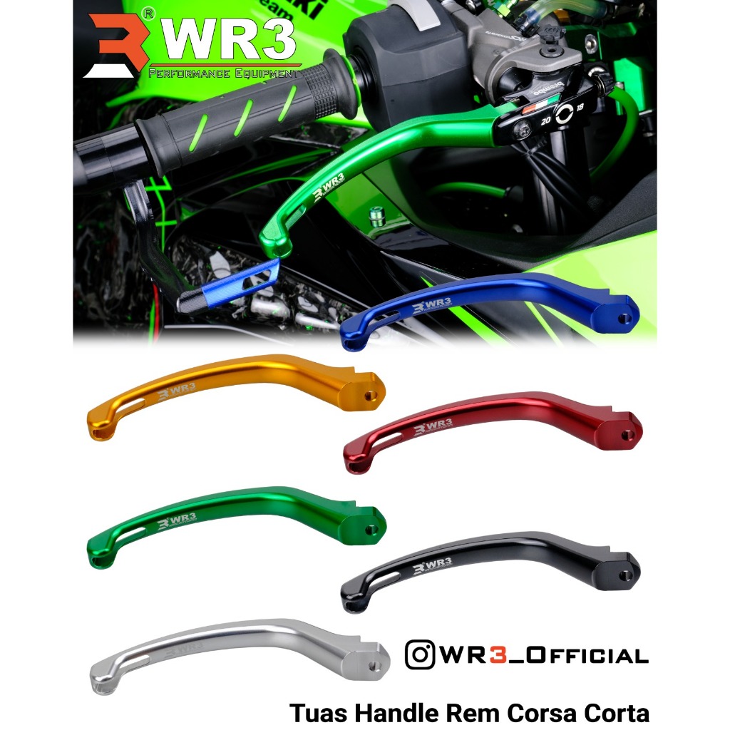 Jual Tuas Handle Rem dan Kopling / Half Lever Brake WR3 For Br3mbo ...