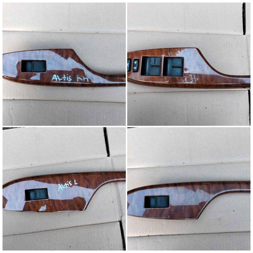 Jual Switch Power Window Assy Cover Wood Panel Corolla Corrola Altis ...