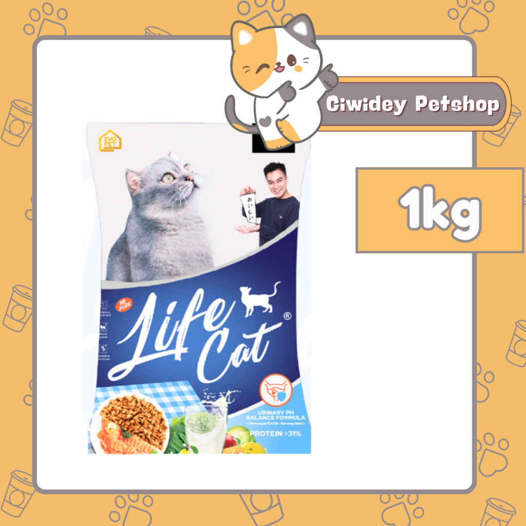 Jual Life cat DRY FOOD Repack 1kg LIFE CAT TUNA ADULT | Shopee Indonesia