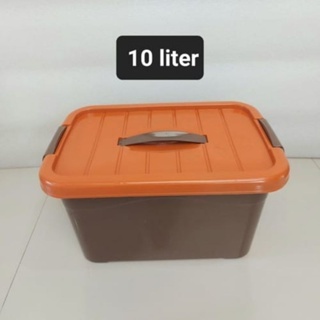 Jual ( OM ) CONTAINER BOX 10LT / CONTAINER BARANG / BOX PENYIMPANAN ...