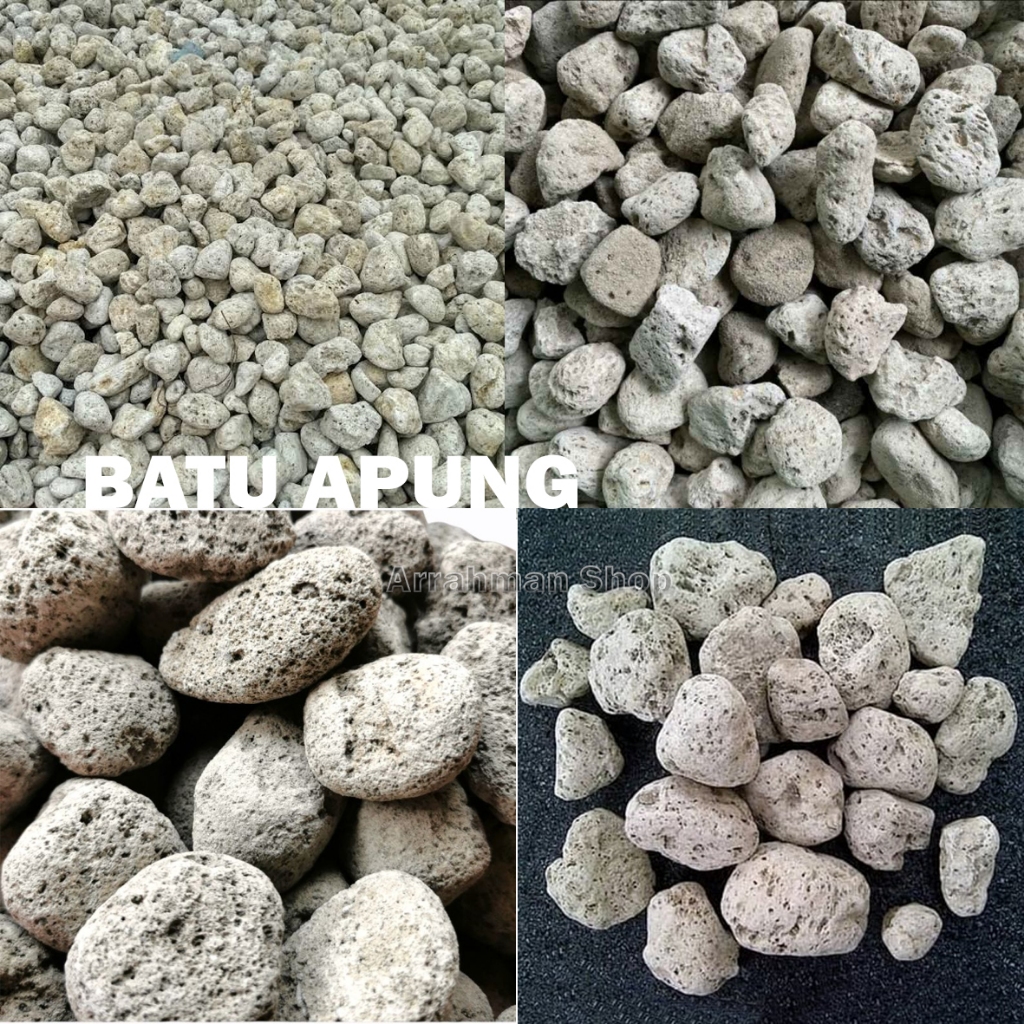 Jual batu apung pumice rumah bakteri 250gr aquascape kolam - batu apung ...