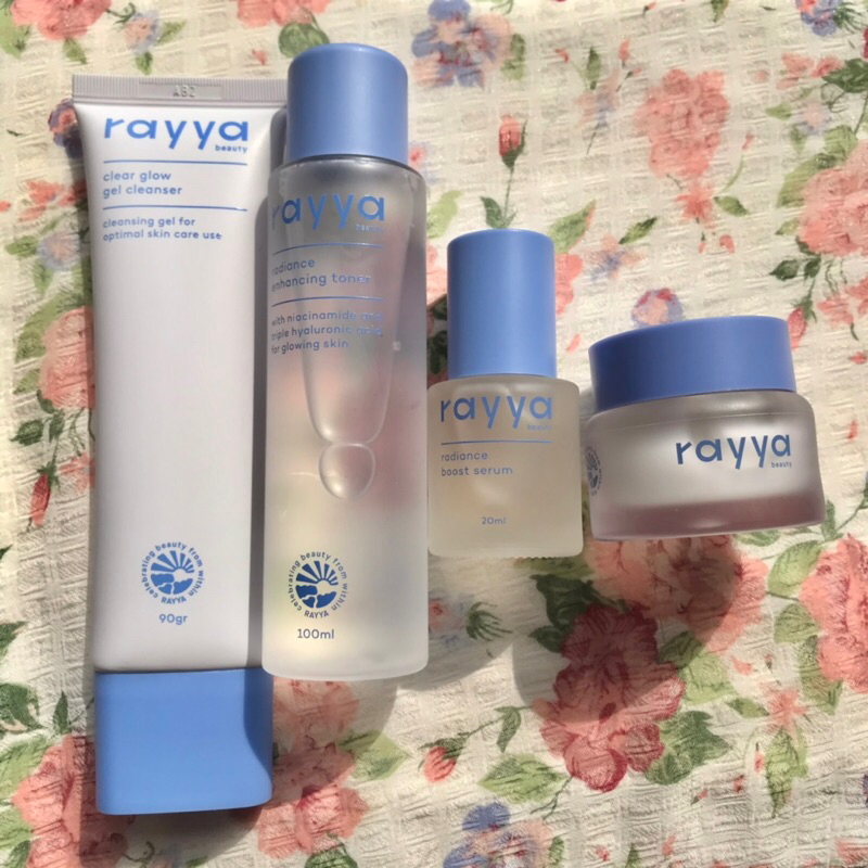 Jual Preloved 90-98% Rayya Beauty Radiance Glow Kit - Brightening Set 4 ...