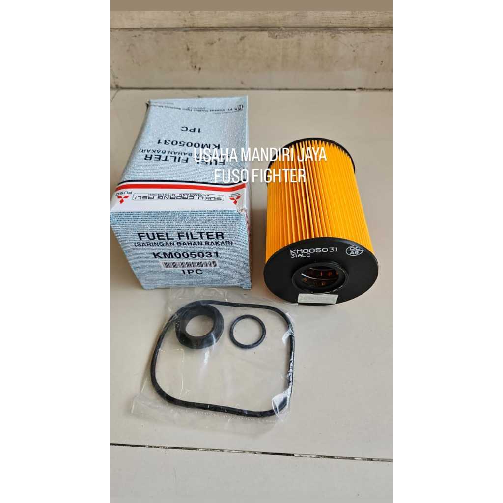 Jual FILTER SOLAR FUEL FILTER FUSO FIGHTER SARINGAN SOLAR KM005031 ...