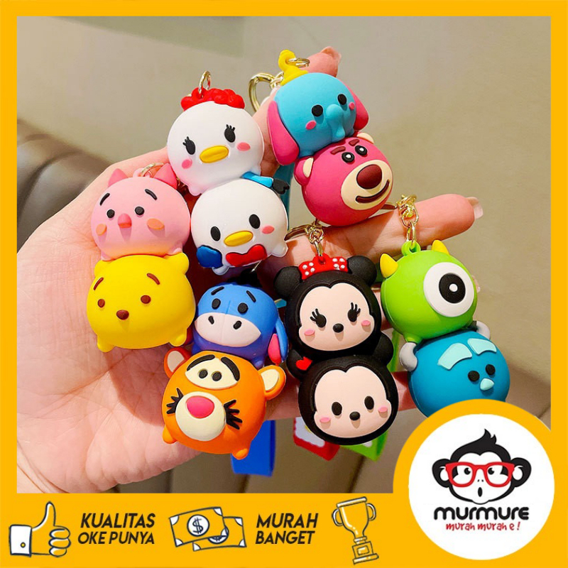Jual MURMURE I GANTUNGAN KUNCI GANCI KEYCHAIN TSUM TSUM KARAKTER LUCU | Shopee Indonesia