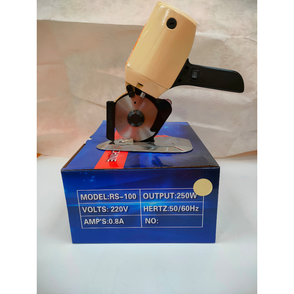 Jual Mesin Potong Bahan Kain KM OCTA RS-100/RS100 Portable | Shopee ...