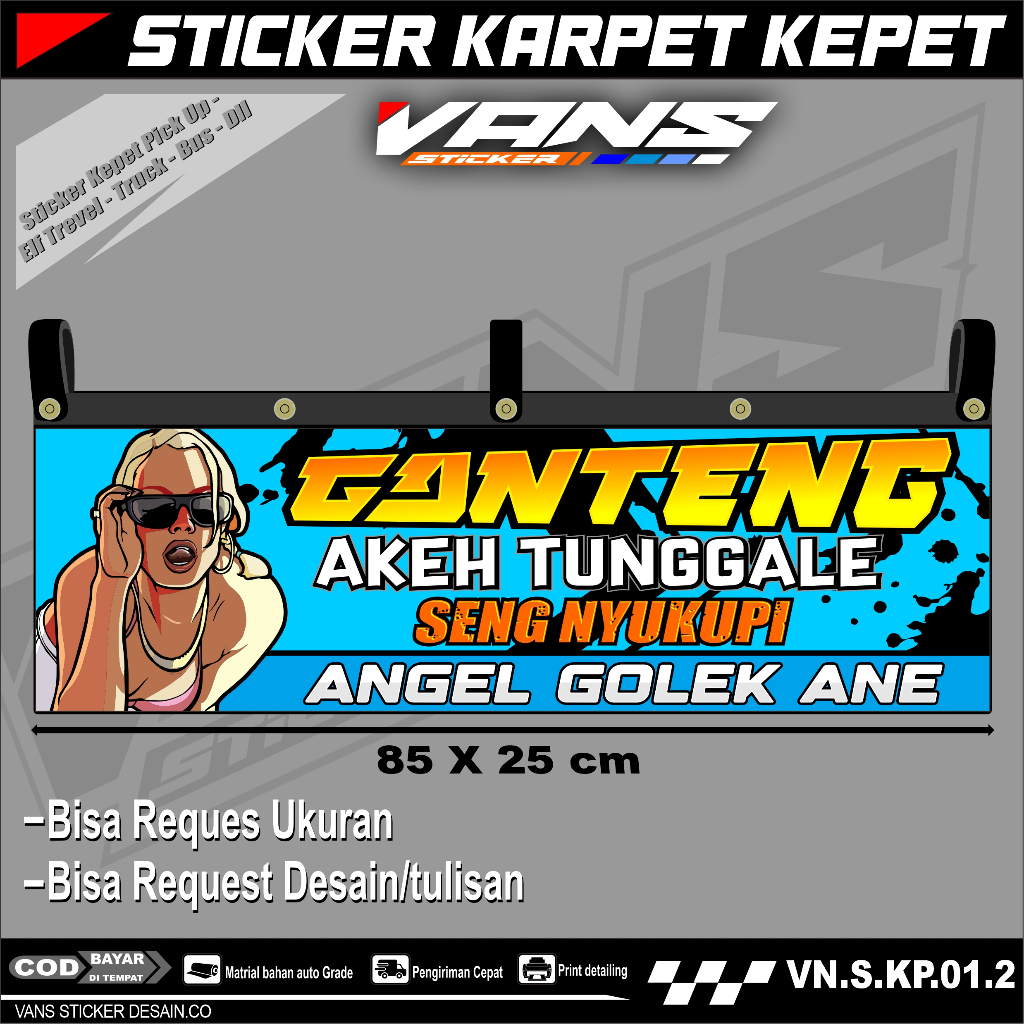 Jual Stiker karpet mobil pick up L300,Bus,Truck,Granmax DLL- Stiker ...