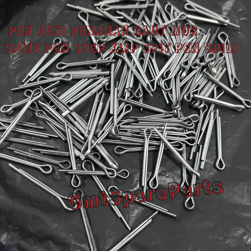 Jual PEN BESI PENAHAN BAUT MUR SPLIT PEN STEP KLIP SPIT PEN SPILI ...