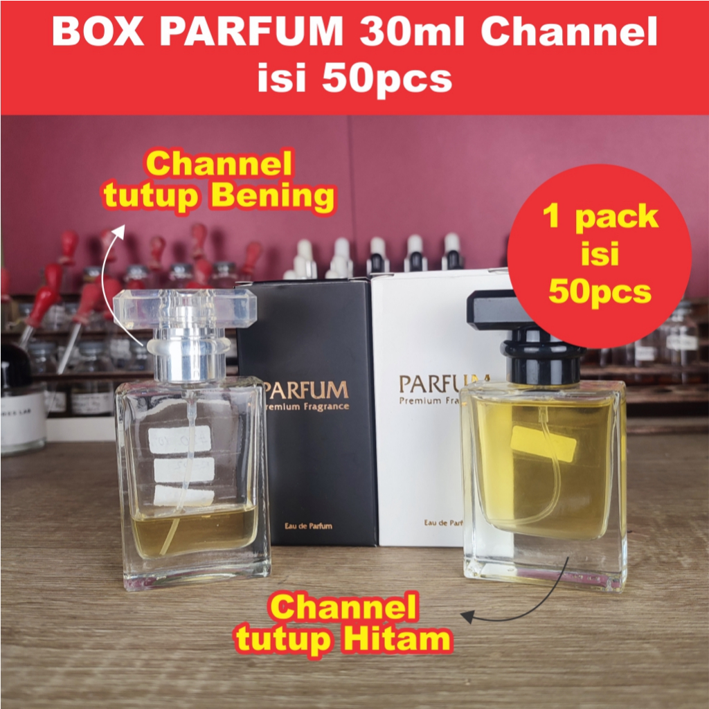 Jual 50pcs Dus Parfum Box Parfum Kemasan Parfum 30 ml bisa semua jenis ...