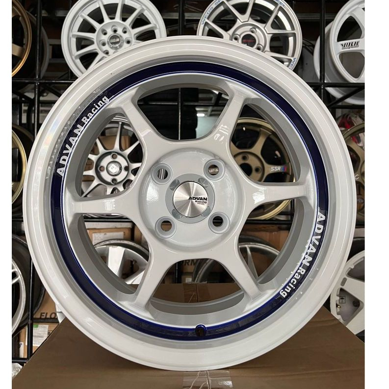 Jual velg mobil ring 15 advan rg pcd 4x100 velg racing mobilio,sigra,freed | Shopee Indonesia