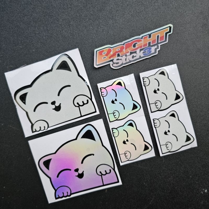 Jual Stiker Sticker Kucing Cute Lucu Cutting | Shopee Indonesia
