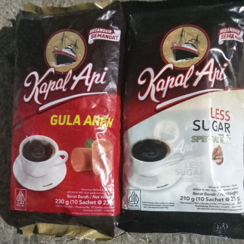 Jual Kapal Api 210g (10 Sachet @21g) & 230g (1p sachet @23g) | Shopee Indonesia