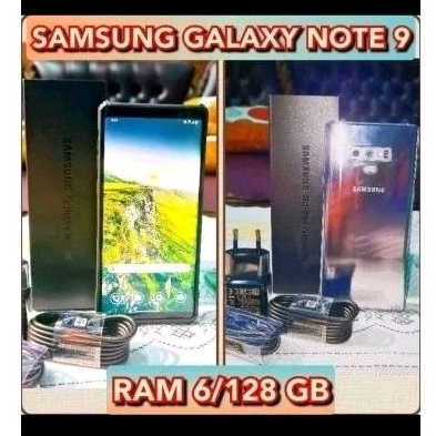 Jual SAMSUNG FLAGSHIP GALAXY NOTE 9 RAM 6/128 GB SEGEL FULLSET MULUS ...
