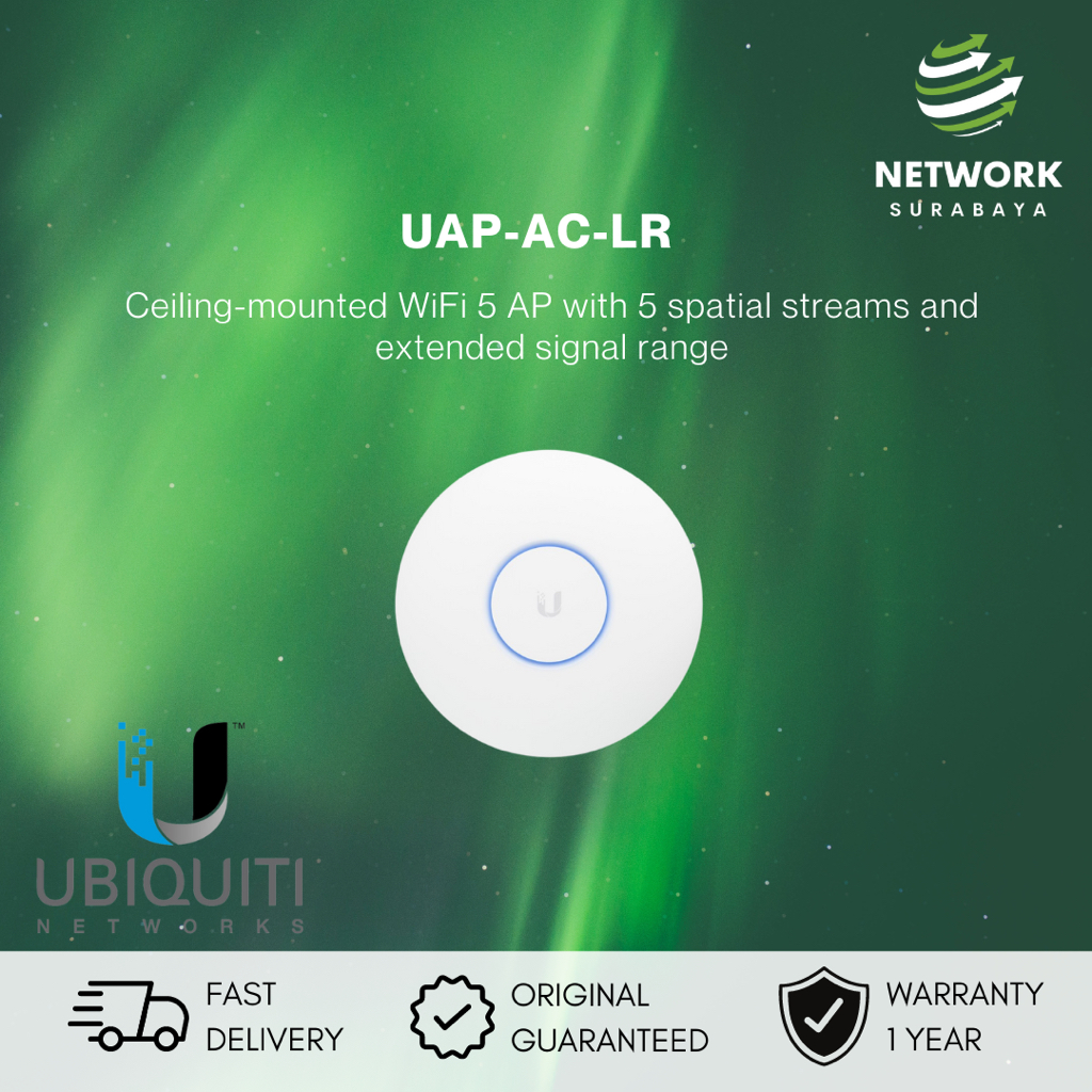 Jual UBIQUITI UBNT UNIFI UAP-AC-LR WIFI ACCESS POINT | Shopee Indonesia