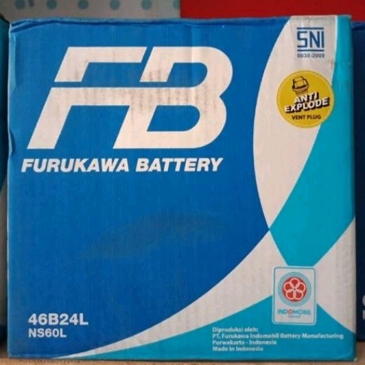 Jual FURUKAWA BATTERY NS60L 46B24L 45 AMPER AKI MOBIL GRAND LIVINA | Shopee Indonesia