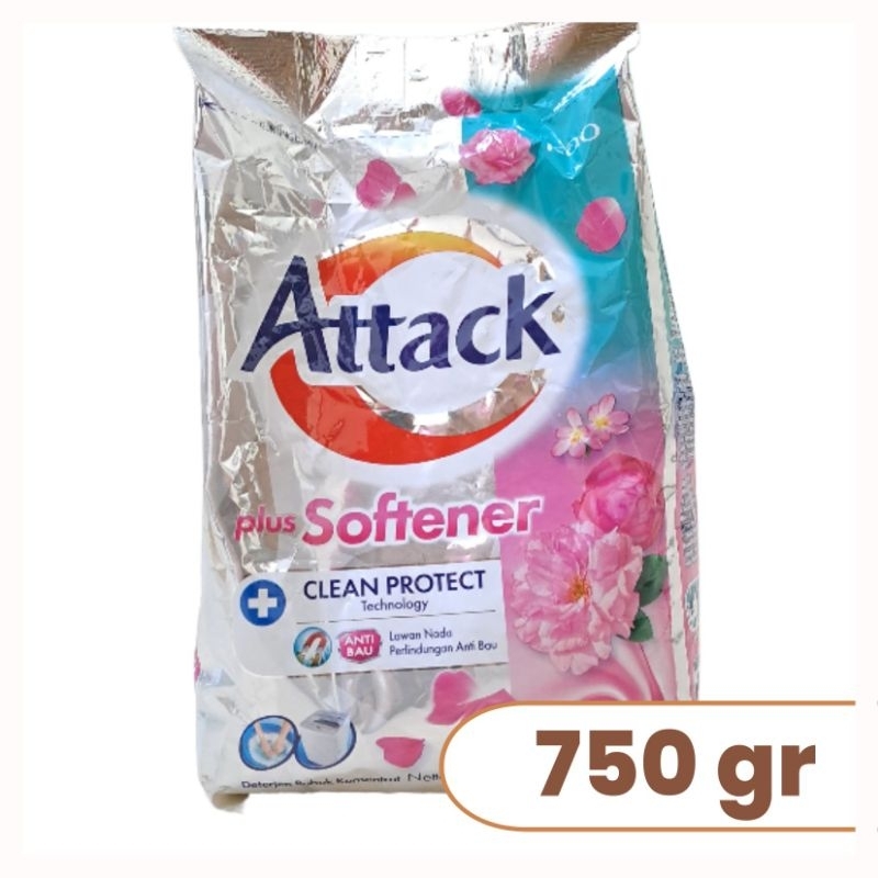 Jual Attack Softener 750 gr / Attack Hygiene 750 gr (Kemasan Baru) Deterjen Pakaian Konsentrat ...