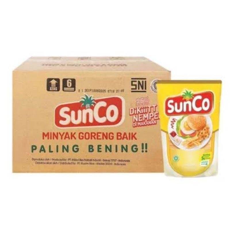 Jual Sunco Minyak Goreng 2 Liter 1 Karton Tanpa PO. | Shopee Indonesia