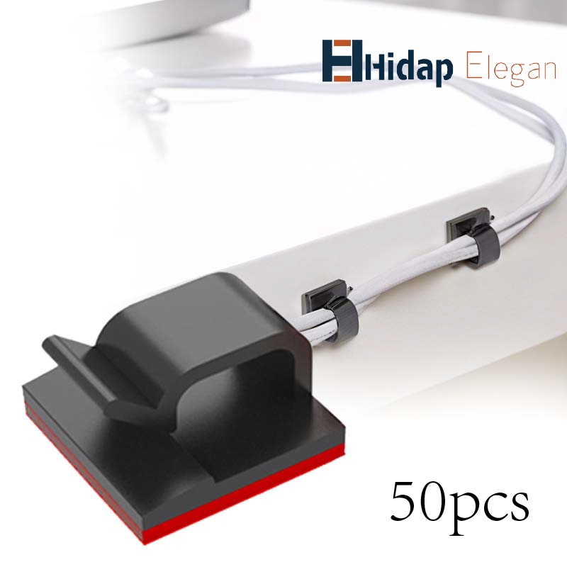 Jual 50pcs Wire Cable Clip,Kabel Klip Organizer,Perapih Kabel Penjepit ...