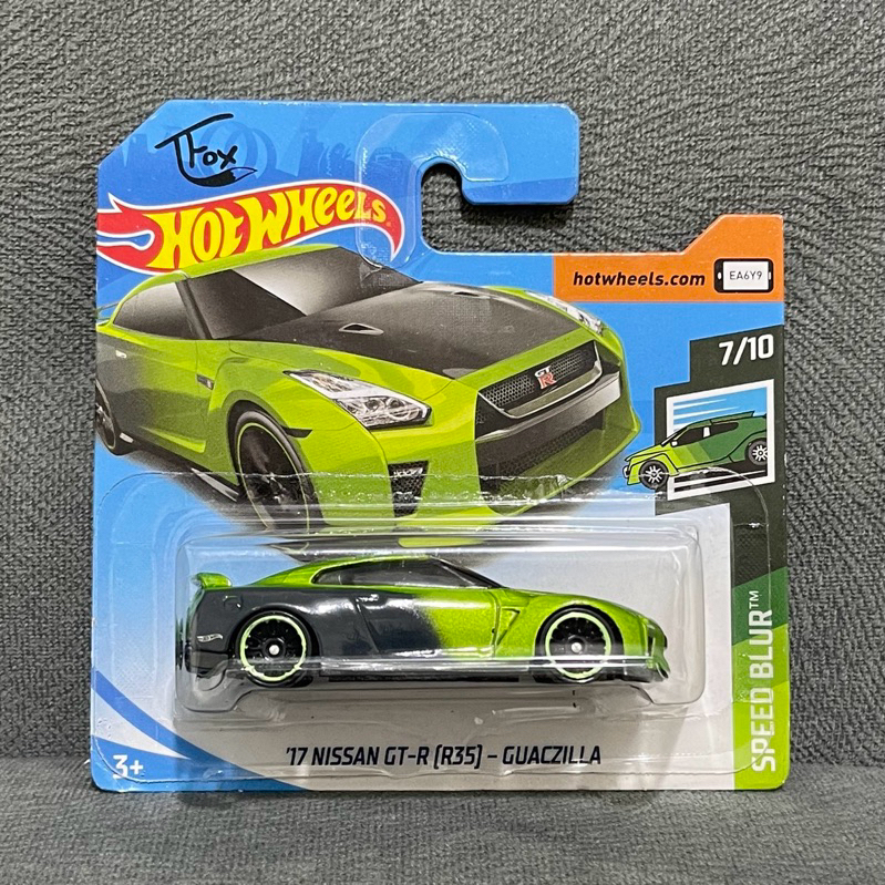 Jual hotwheels gtr r35 t fox short card | Shopee Indonesia