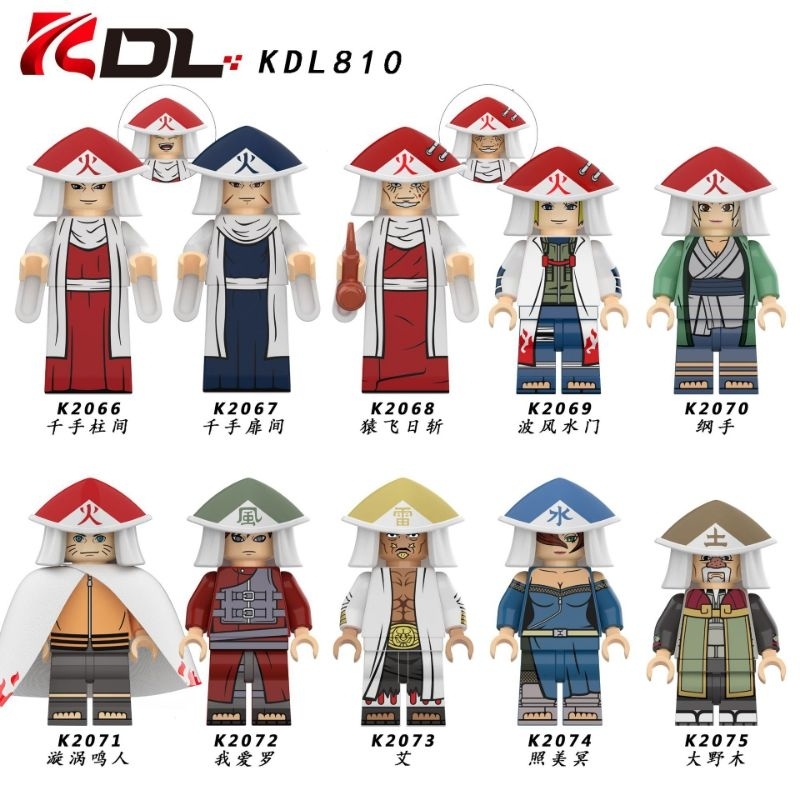 Jual K2071 Mainan Anak Balok Susun Mini Anime Jepang Figure Anime ...