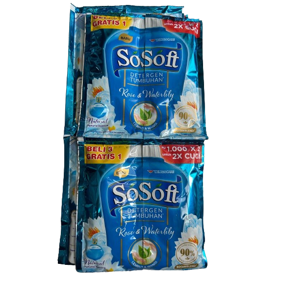 Jual ARJUNA SOSOFT PEWANGI RENCENG 1000X2 ISI ( 8 SACHET X 80ML ...