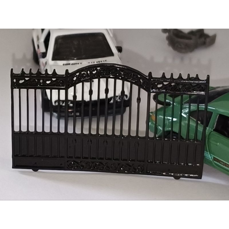 Jual miniatur Gerbang pagar garasi skala 1:64 | Shopee Indonesia