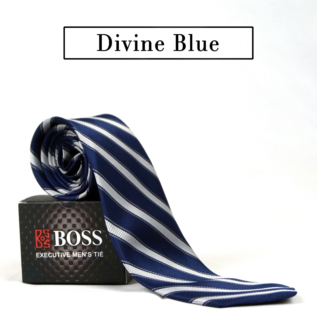 Jual BOSS Dasi Panjang Formal Pria Polos Motif | Shopee Indonesia