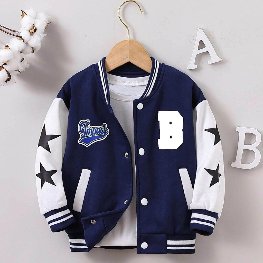 Jual Jaket Varsity Anak Perempuan (1 th - 18 th) IMPACT BINTANG Jaket ...