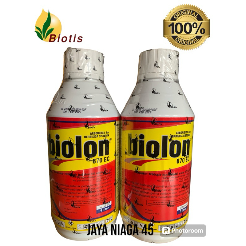 Jual BIOLON 670 EC 1 Liter /Triklopir/Herbisida Arborisida/Basmi gulma ...