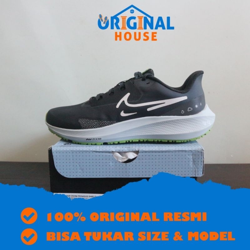 Jual Sepatu Lari Nike Air Zoom Pegasus 39 Shield DO7625 002 Original RESMI | Shopee Indonesia