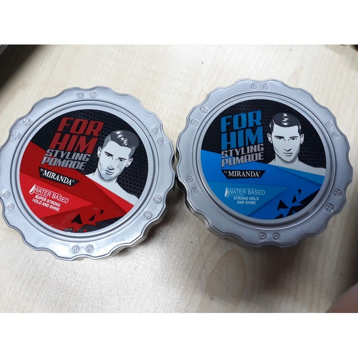 Jual MIRANDA FOR HIM STYLING POMADE 100GR | Shopee Indonesia