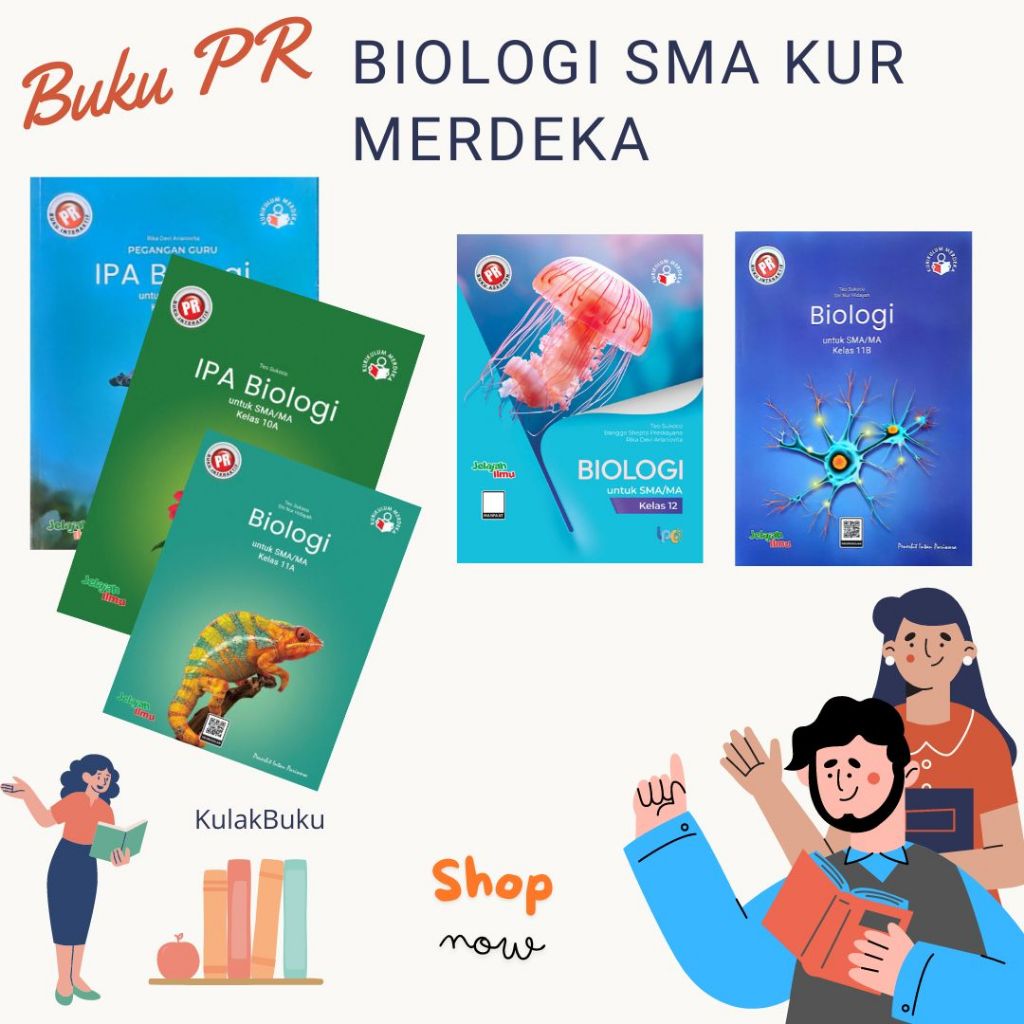 Jual Buku PR Biologi SMA Kelas 10 11 12 Semester 1 & 2 Kurikulum Merdeka Intan Pariwara Edisi ...