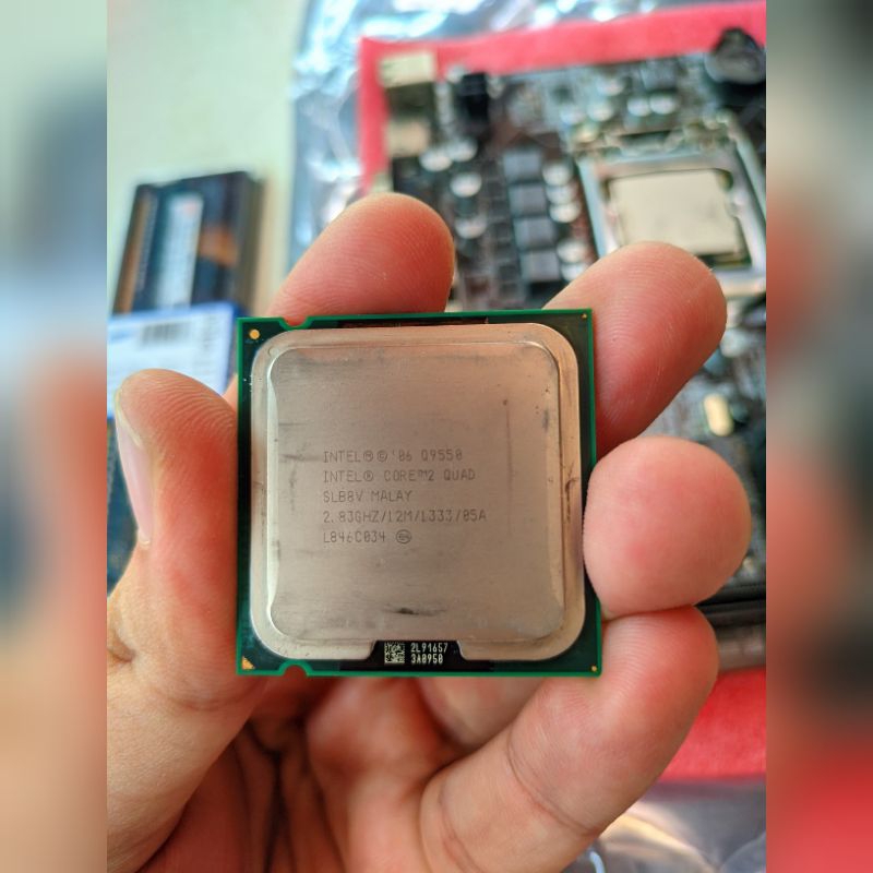 Jual processor intel core 2 Quad Q9550 lga 775 tray | Shopee Indonesia