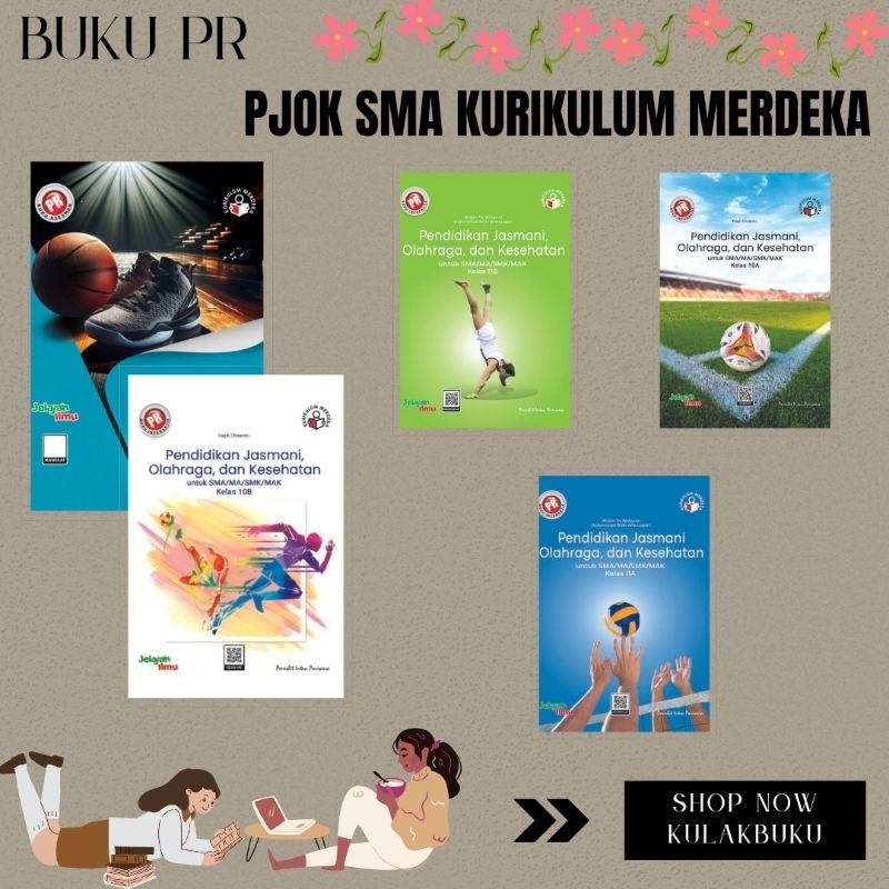 Jual Buku PR Interaktif PJOK SMA Kelas 10 11 12 Kurikulum Merdeka Semester 1 & 2 Intan Pariwara ...