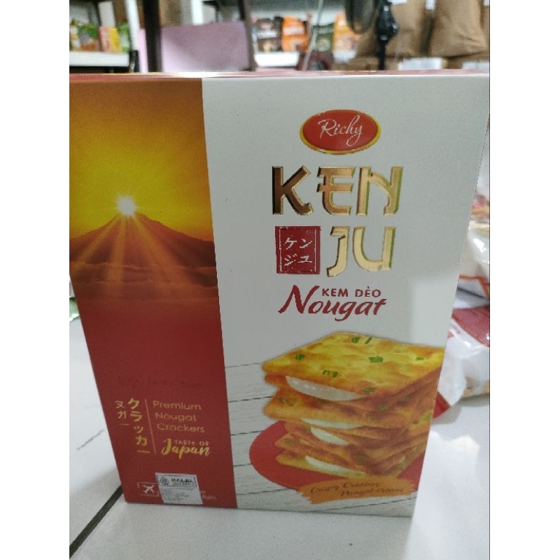 Jual KENJU PREMIUM NOUGAT CRACKERS BOX | Shopee Indonesia