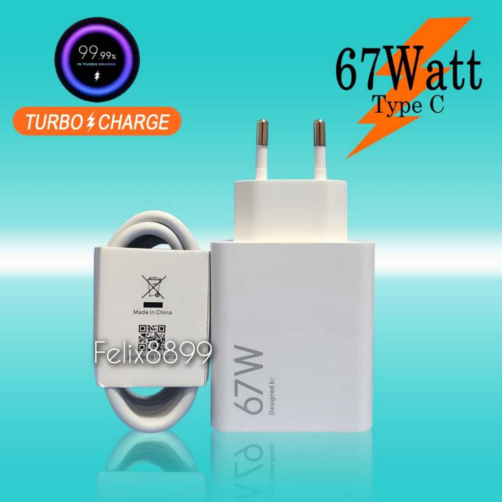 Jual Charger Casan Mi TURBO CHARGE 33W 67W 120W TYPE C Redmi Note 9 10 ...