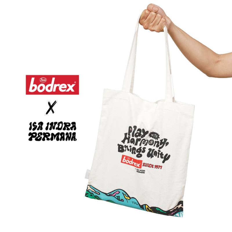 Jual TAGS Tas Tote bag bodrex x Isa Indra Permana Unity Kanvas | Shopee ...